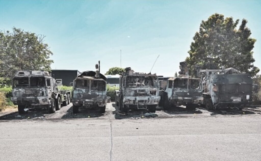 Brand an Bundeswehr-LKW: Das LKA Thüringen ermittelt