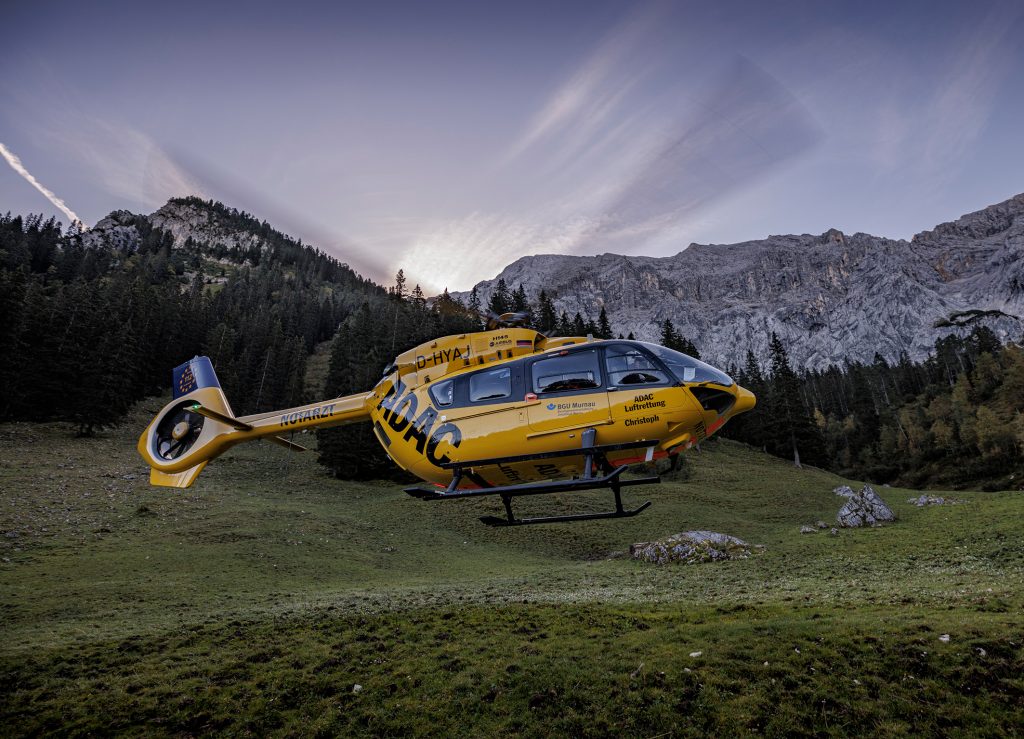 Alpines Windentraining der ADAC Luftrettung | CPM Security Network